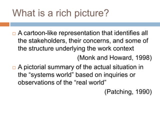 Rich pictures | PPTX