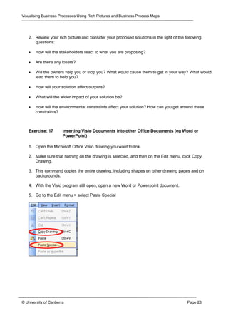 Rich Picture One Of The Tools | PDF