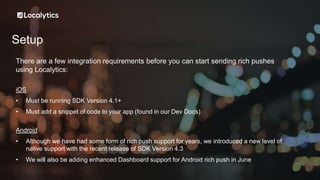 Webinar: How to Use Rich Push | PPT