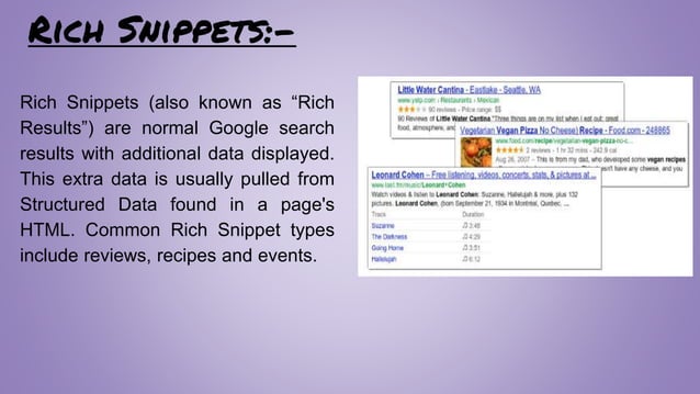 Unveiling What is Rich Snippets: Elevate Your Search Results | PPT