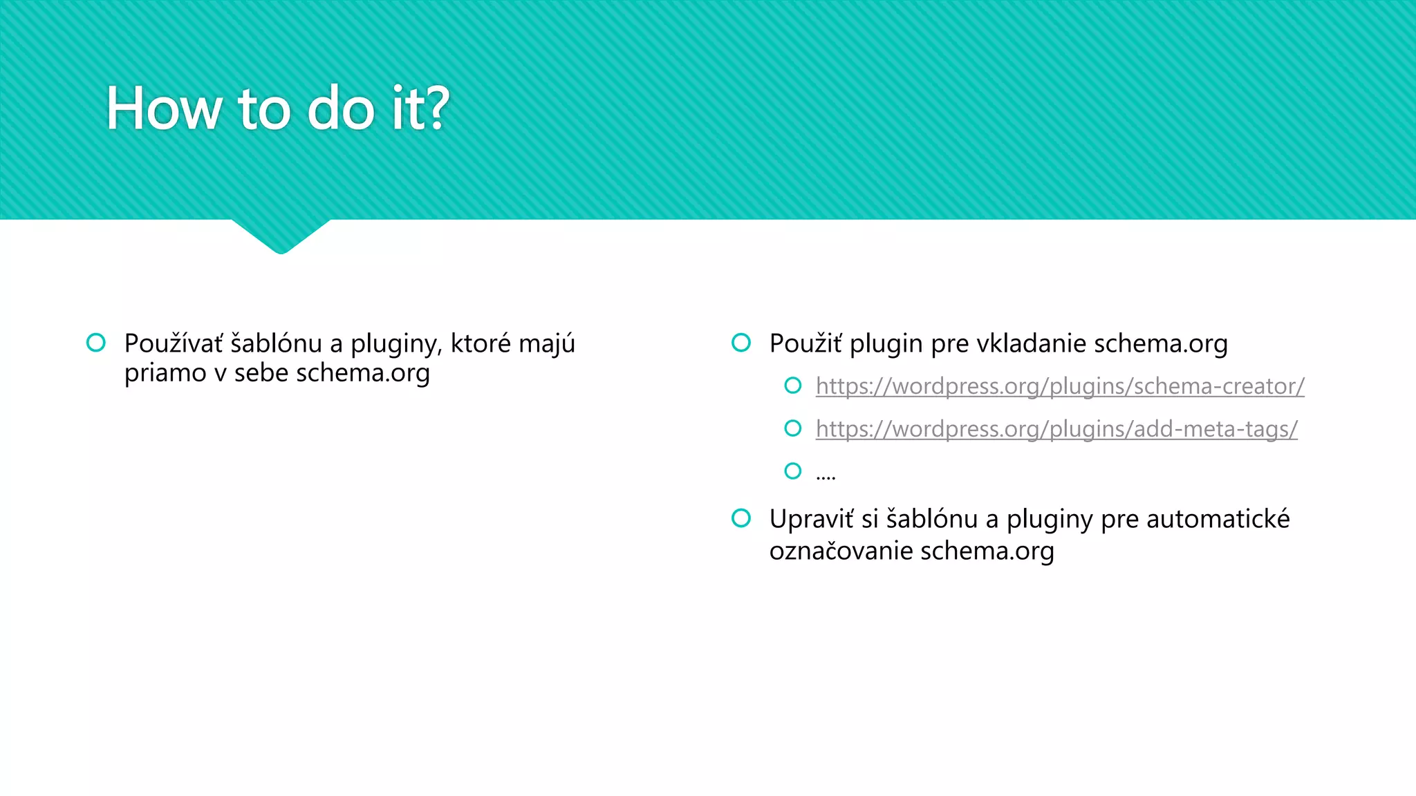 WordPress - Rich snippets, schema.org & microdata | PPT