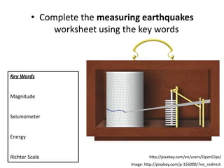 Earthquakes and Richter scale | PPTX