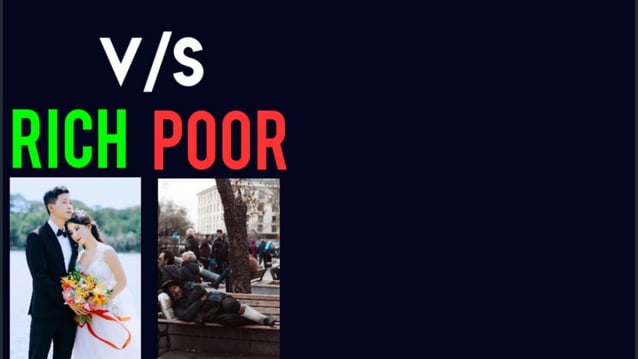 Rich vs poor mindset | PPTX