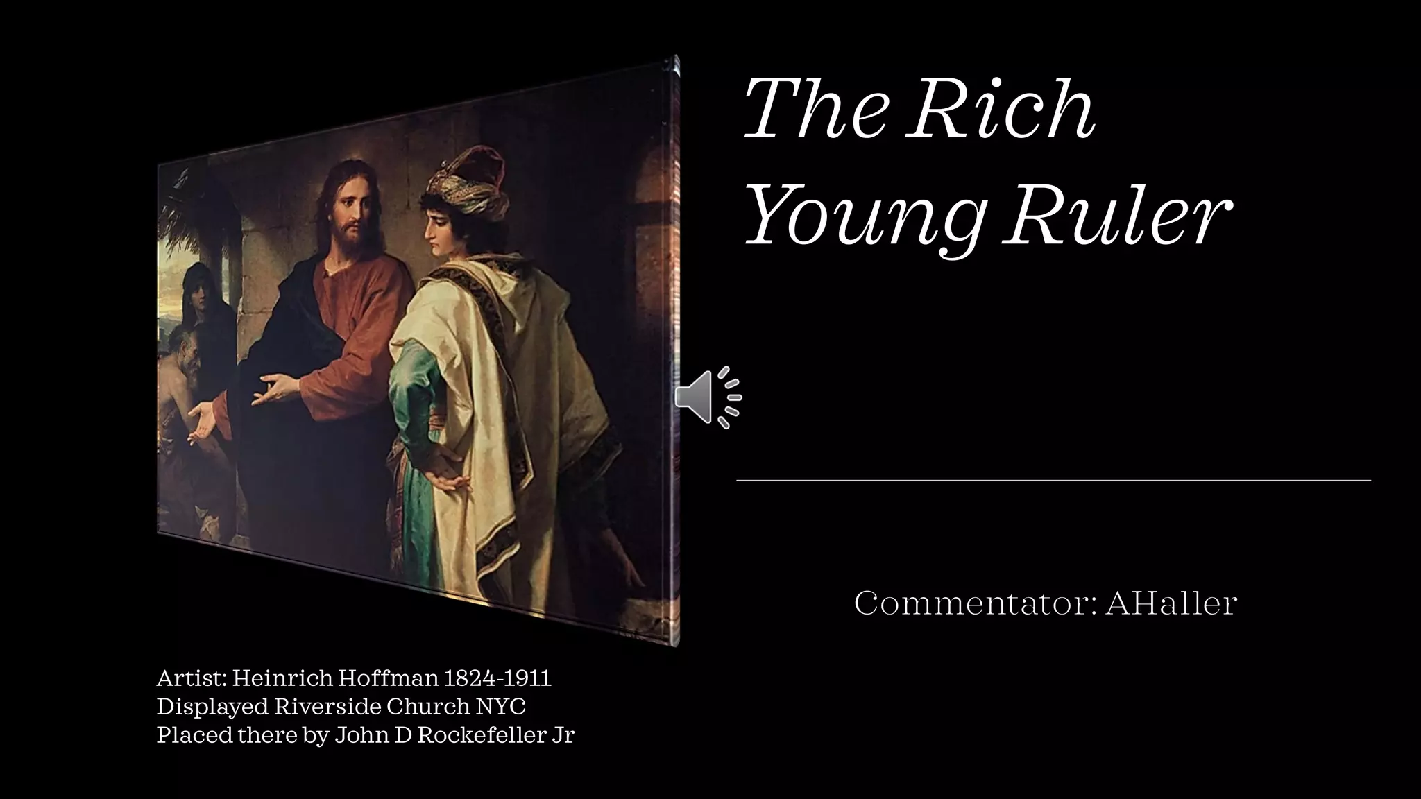 Rich young ruler | PDF