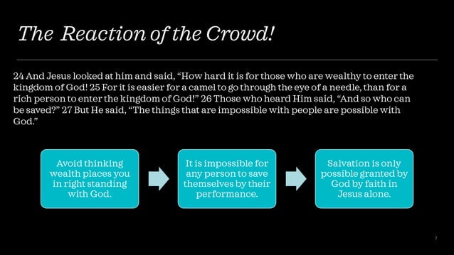 Rich young ruler | PPT