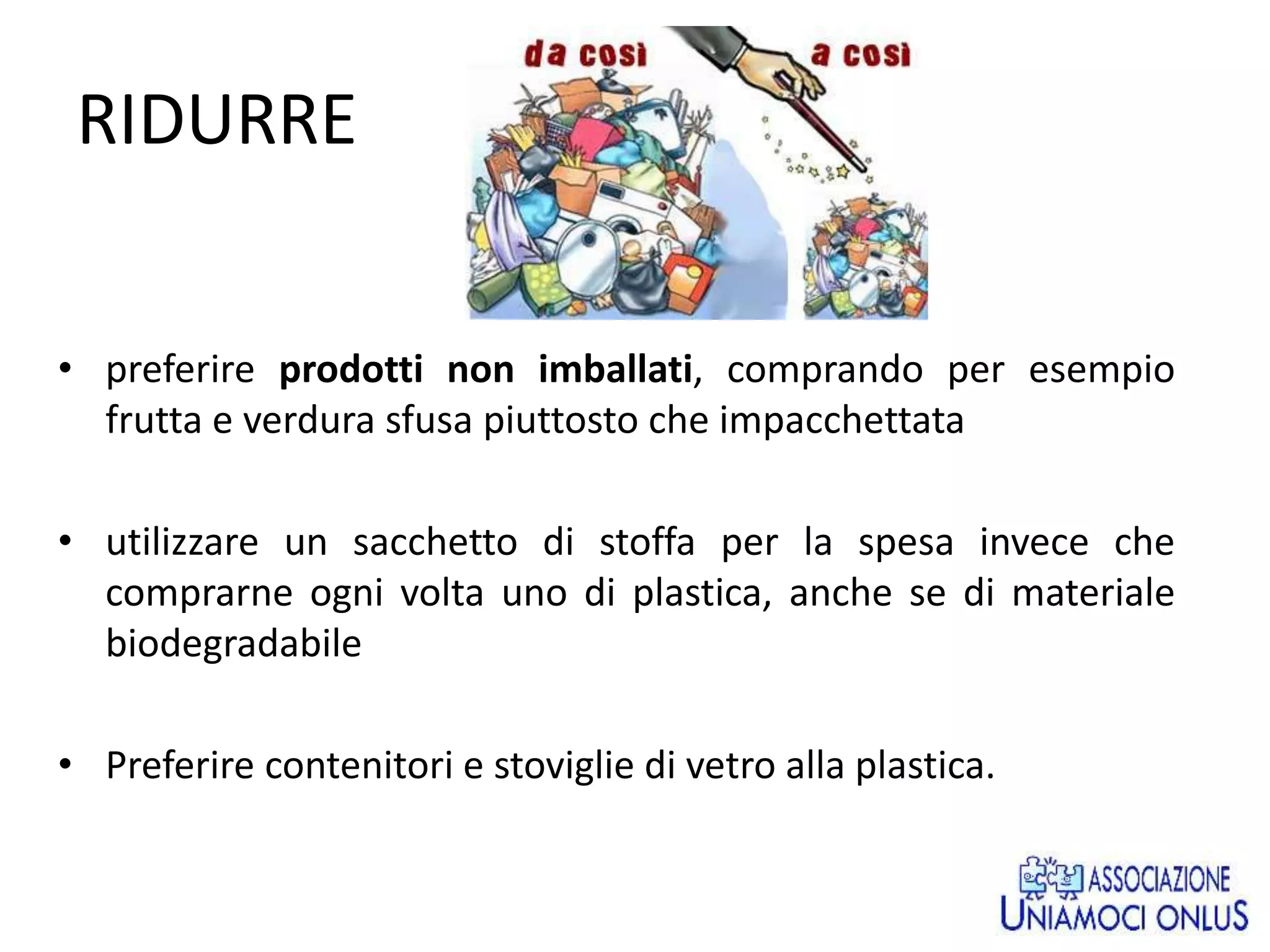 Le tre R per un futuro sostenibile | PPTX