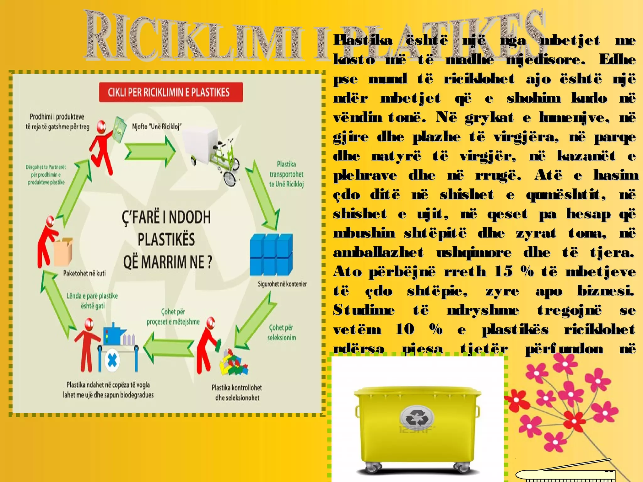 Riciklimi i mbeturinave | PPT