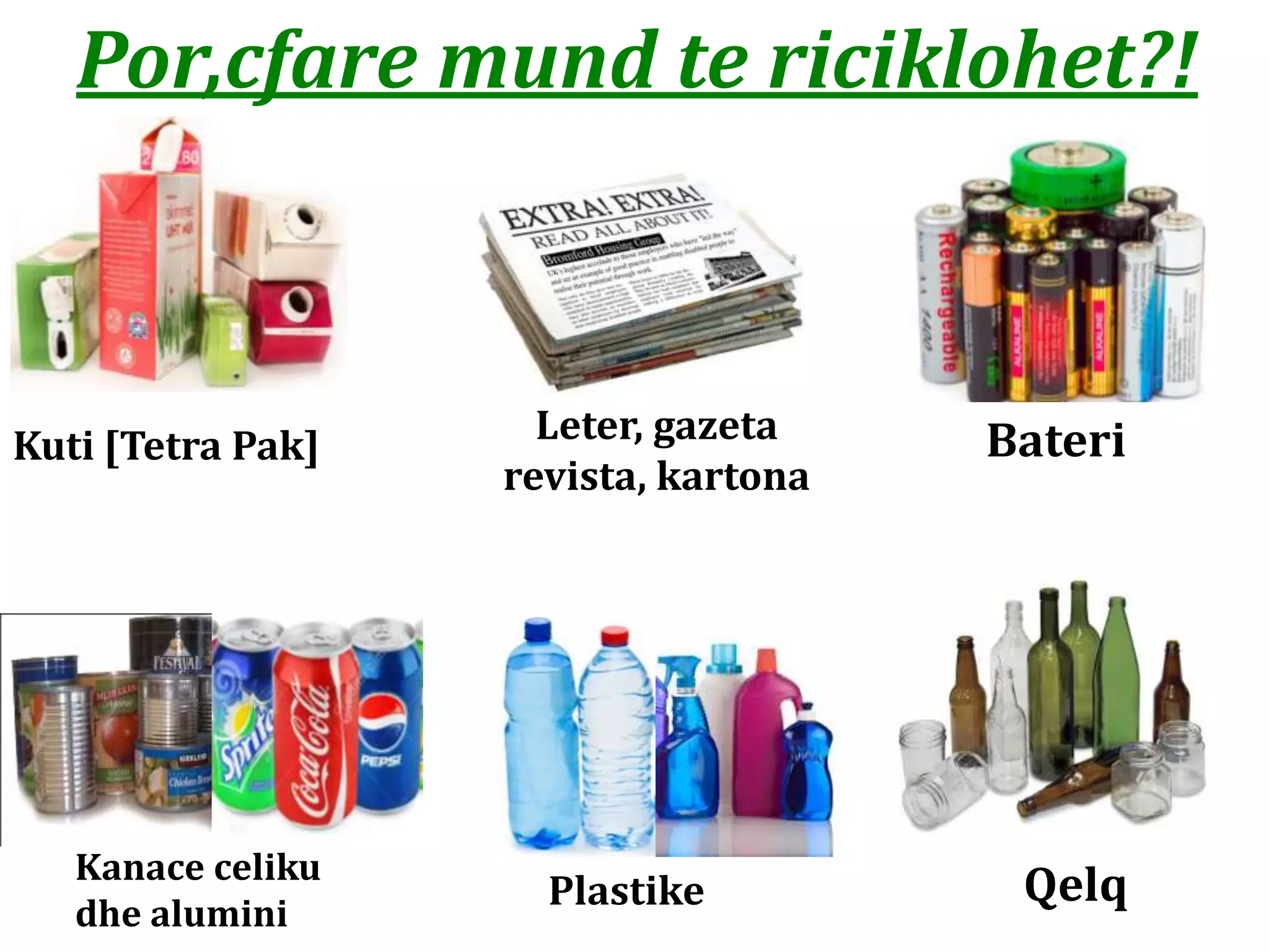 Projekt: Riciklimi | PPTX