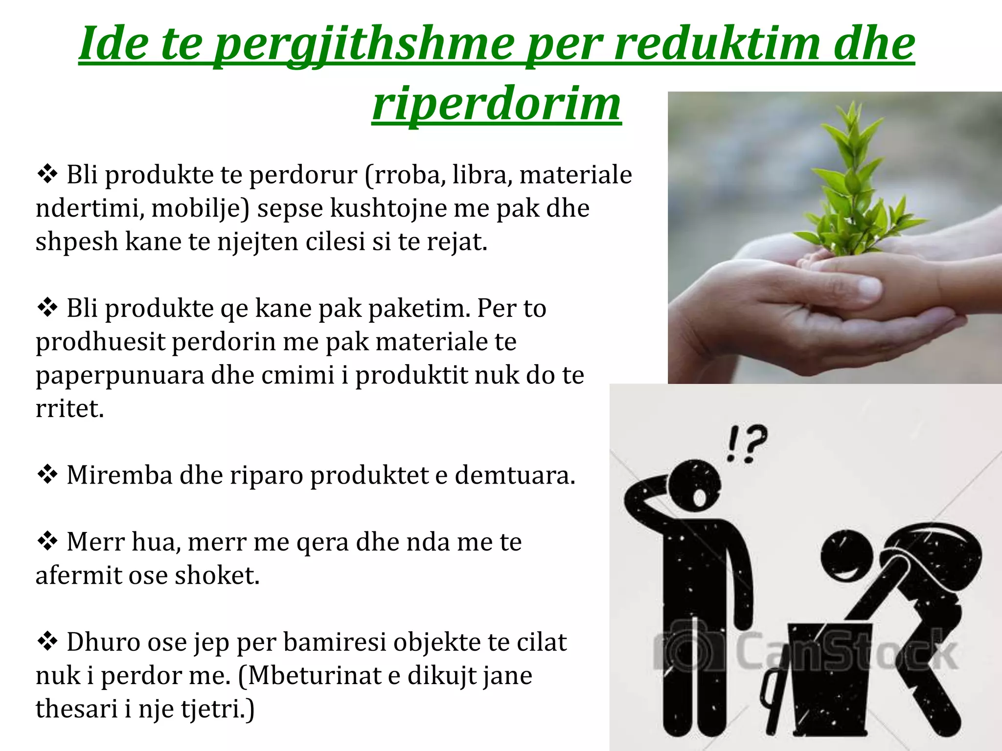 Projekt: Riciklimi | PPTX