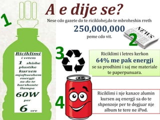 Projekt: Riciklimi | PPTX