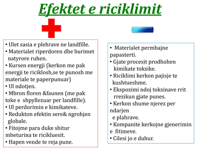 Projekt: Riciklimi | PPTX