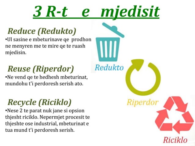 Projekt: Riciklimi | PPTX