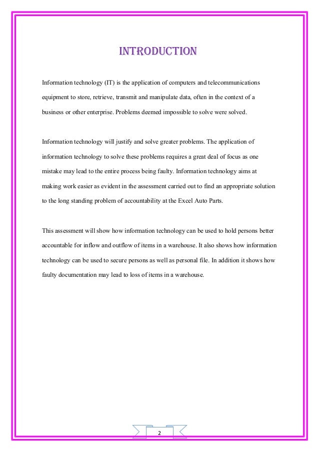 CAPE Information Technology Unite 1 SBA