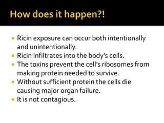 Ricin pp | PPTX