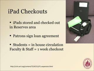 iPad Lending Program | PPT