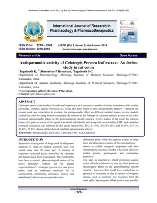 Ricinus communis (castor) an overview | PDF