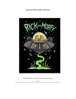 Rick And Morty Poster Collection PDF Rick And Morty Poster Collection PDF
