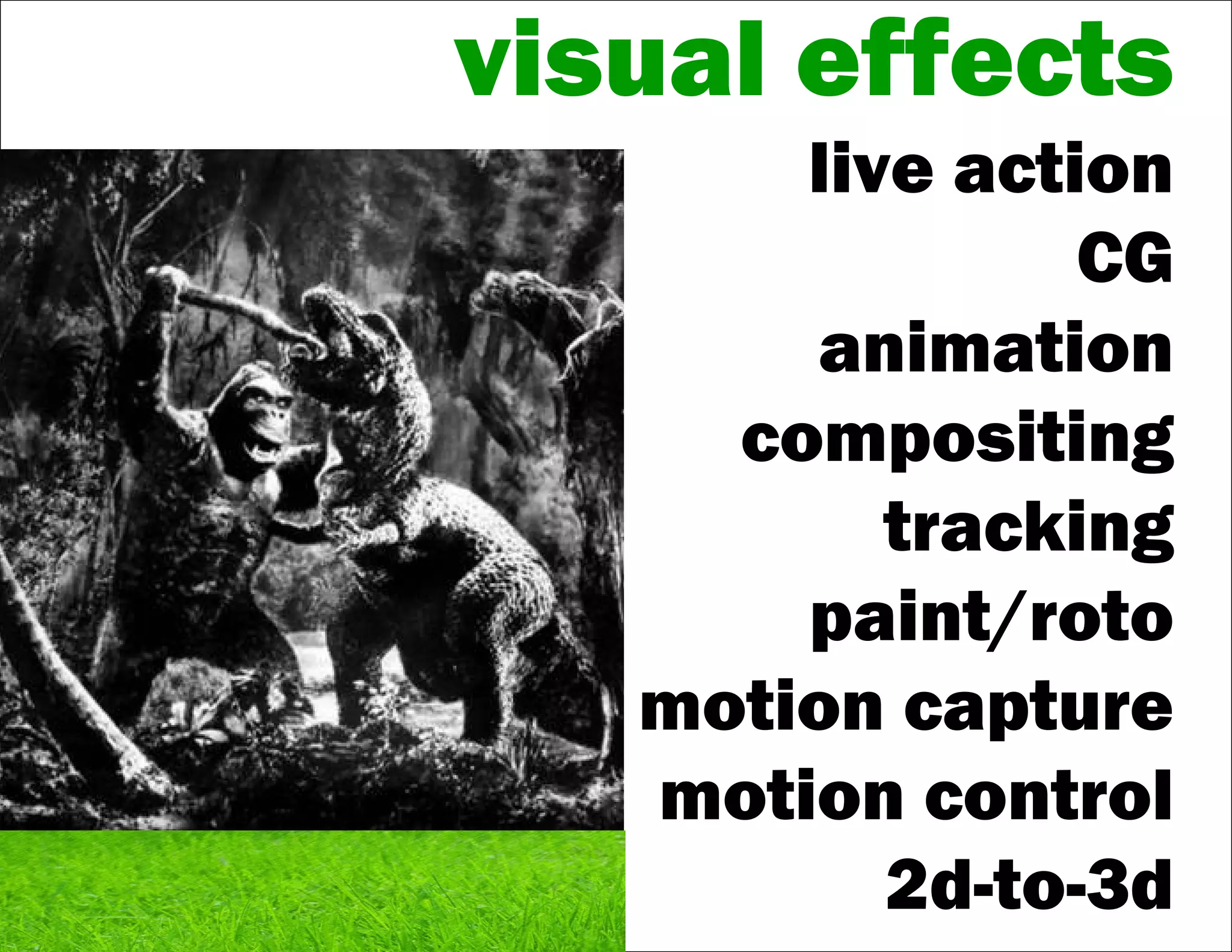 3D Workshop - Stereoscopic Post-Production and Visual Effects