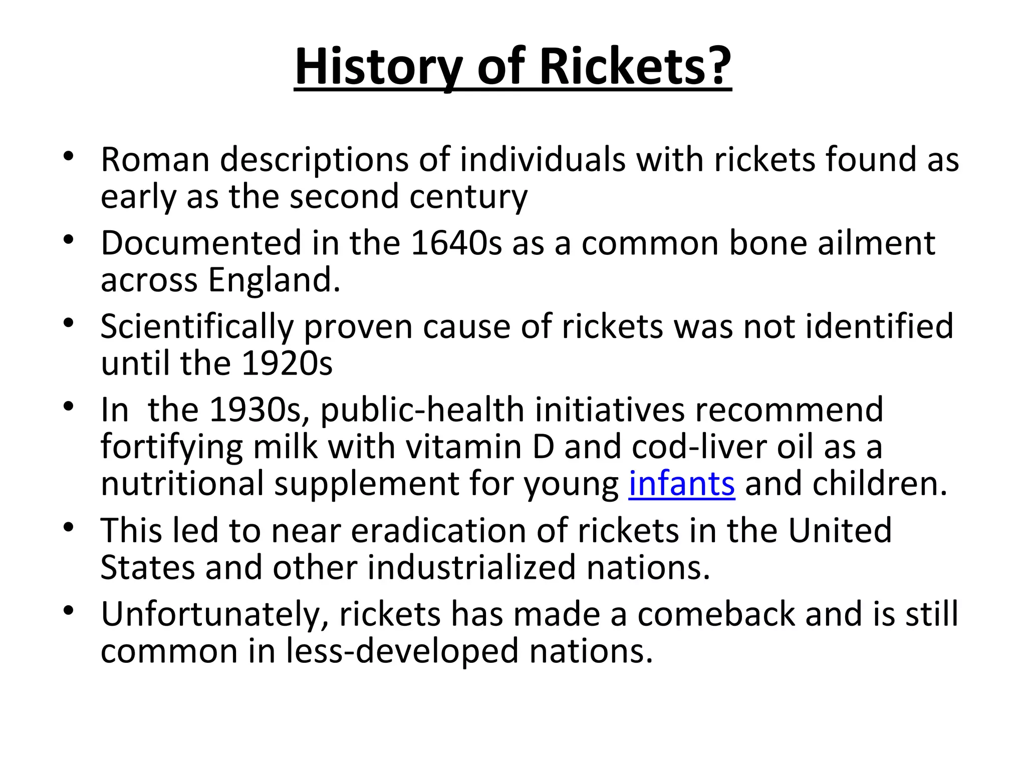 Rickets | PPT