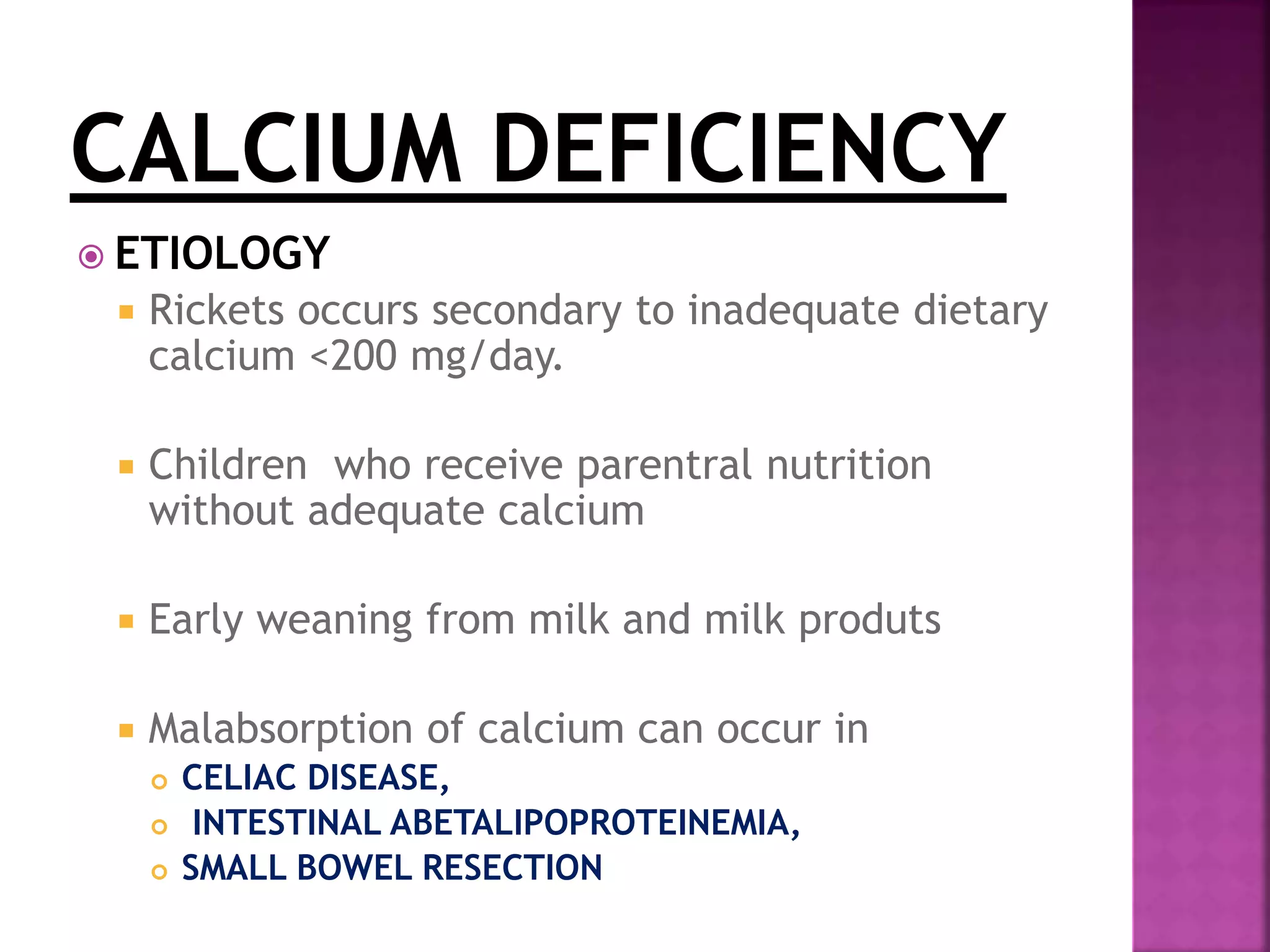 Rickets a brief outlook | PPTX