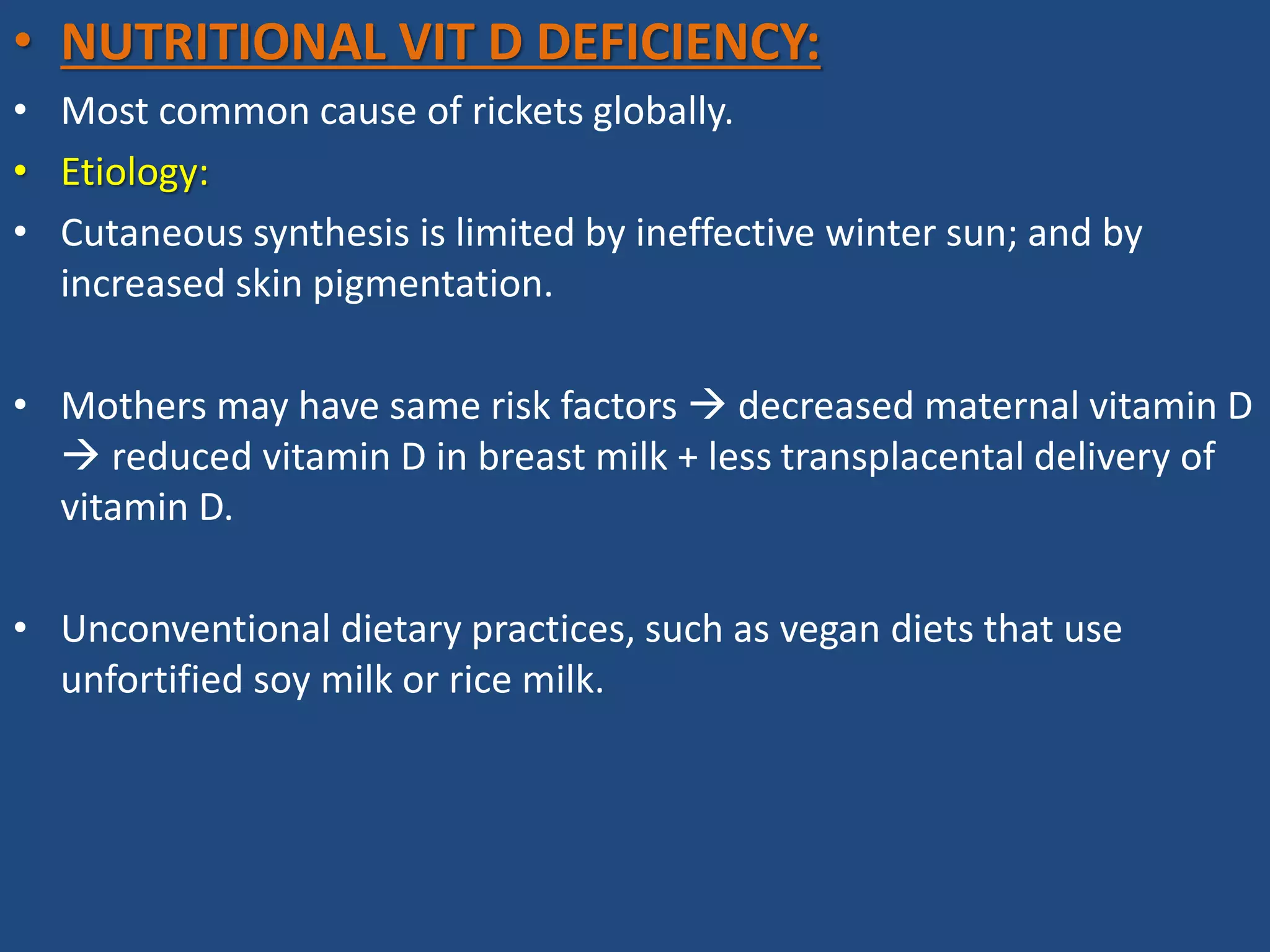 Rickets.. Dr.Padmesh | PPTX
