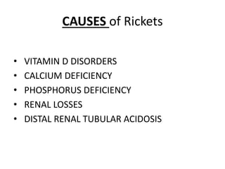 Rickets | PPT