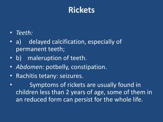 Rickets | PPT