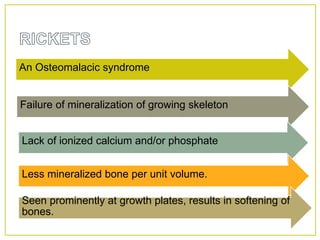 RICKETS | PPTX | Endocrine and Metabolic Diseases | Diseases and Conditions