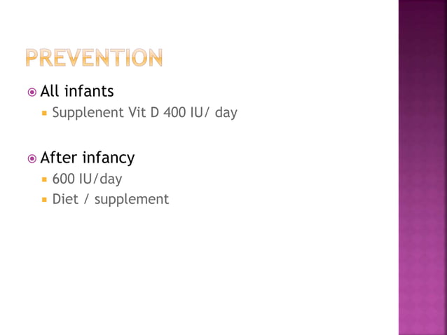 RICKETS clinical features | PPTX