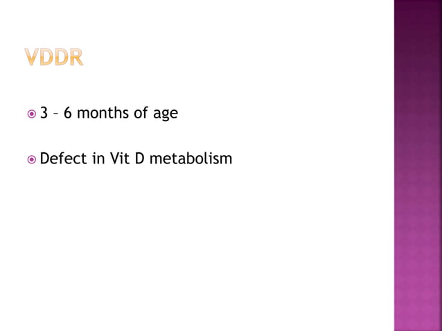 RICKETS clinical features | PPTX