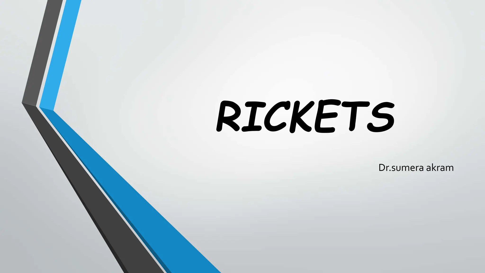 various types of rickets in pediatrics and its diagnosis and treatment.pptx