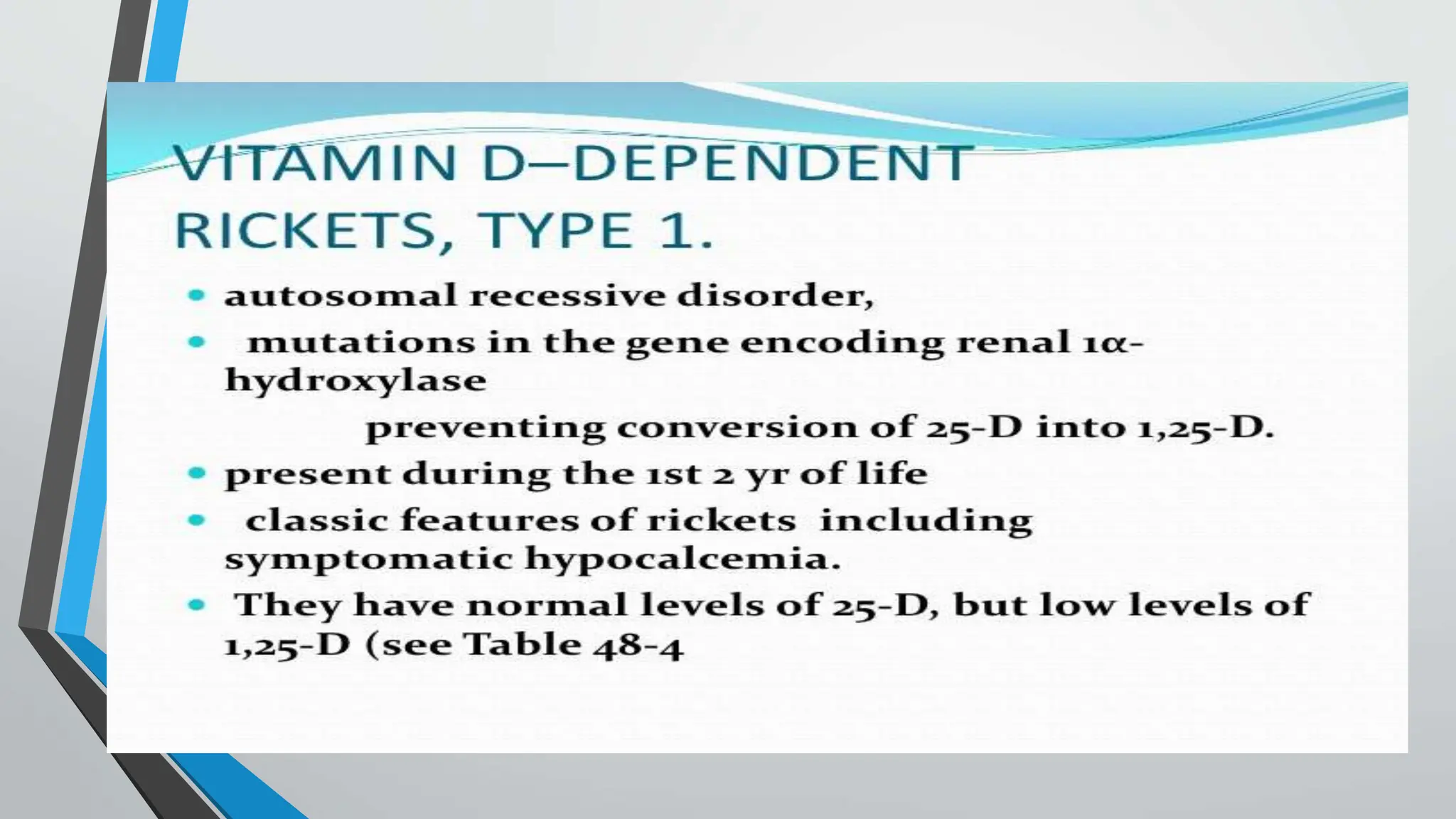 various types of rickets in pediatrics and its diagnosis and treatment.pptx