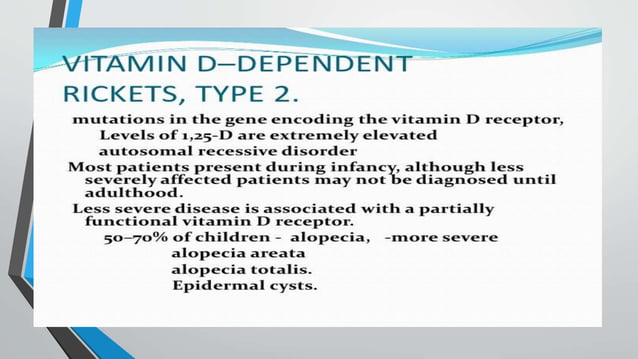 various types of rickets in pediatrics and its diagnosis and treatment.pptx