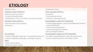 RICKETS.pptx calcium parathyroid hormone deficiency | PPT