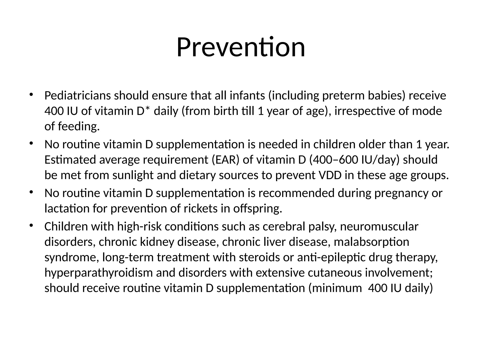 title - Rickets in children and its prevention | PPTX