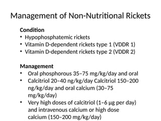 title - Rickets in children and its prevention | PPTX