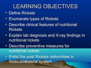 Rickets | PPT