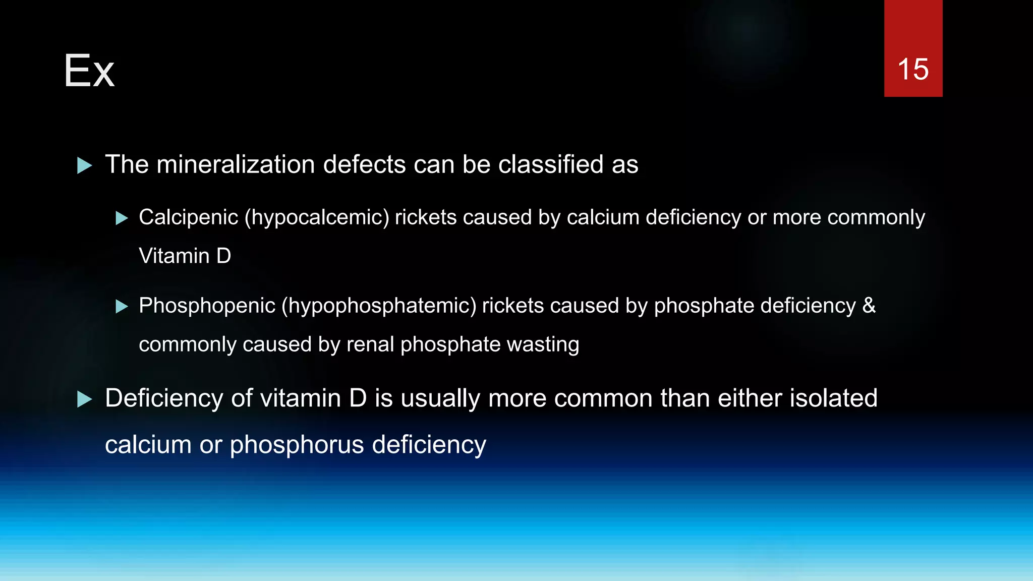 Rickets and osteomalacia | PPTX