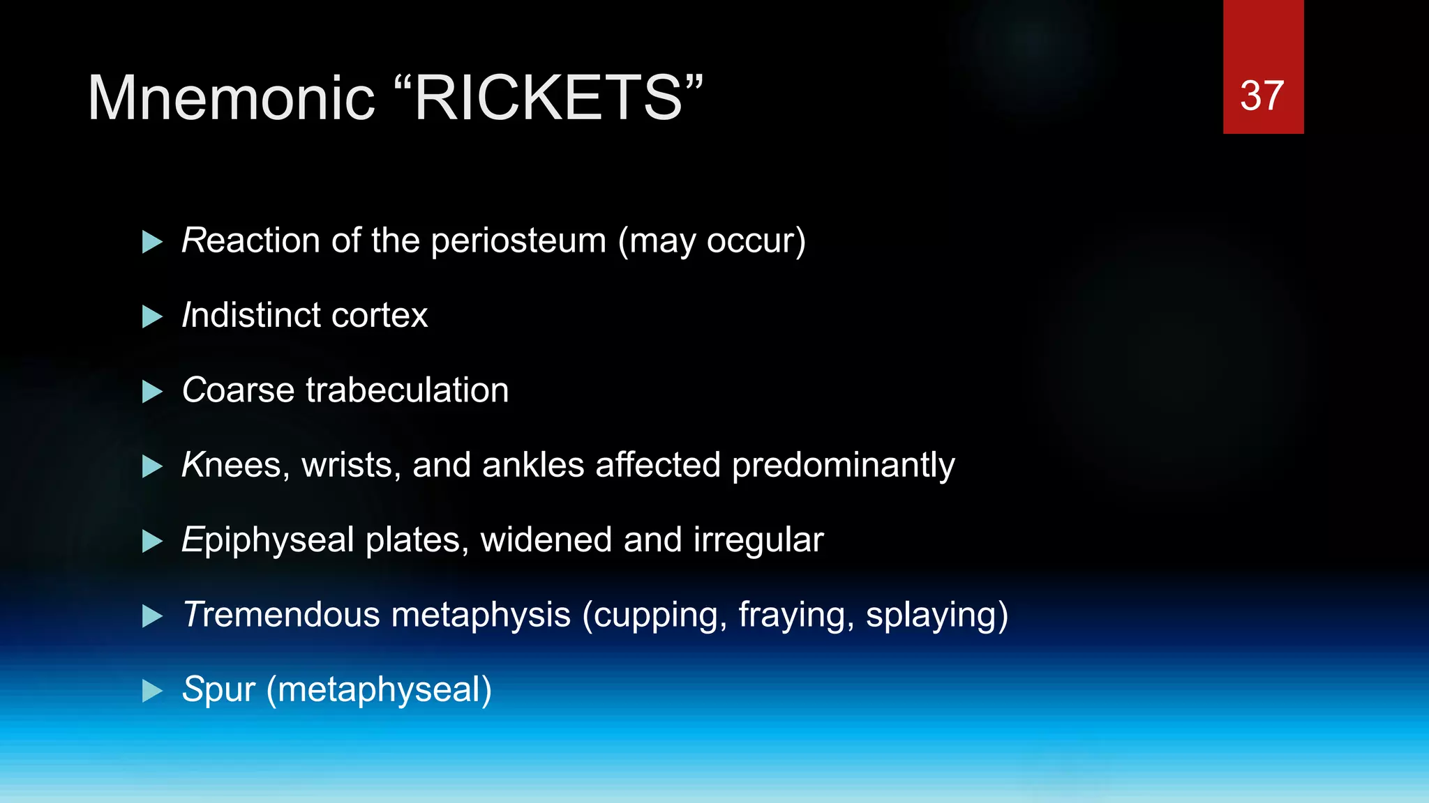 Rickets and osteomalacia | PPTX