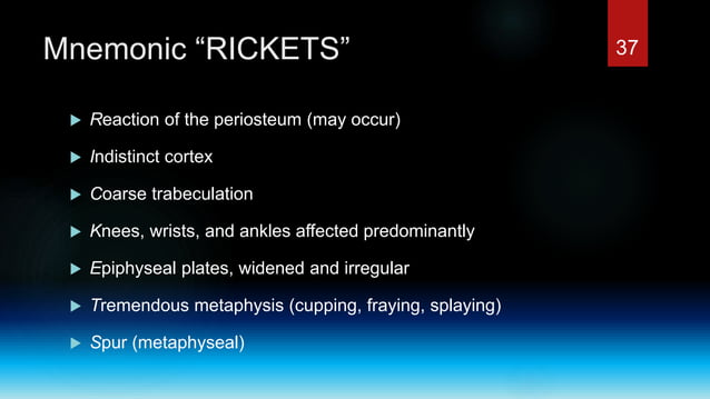 Rickets and osteomalacia | PPTX