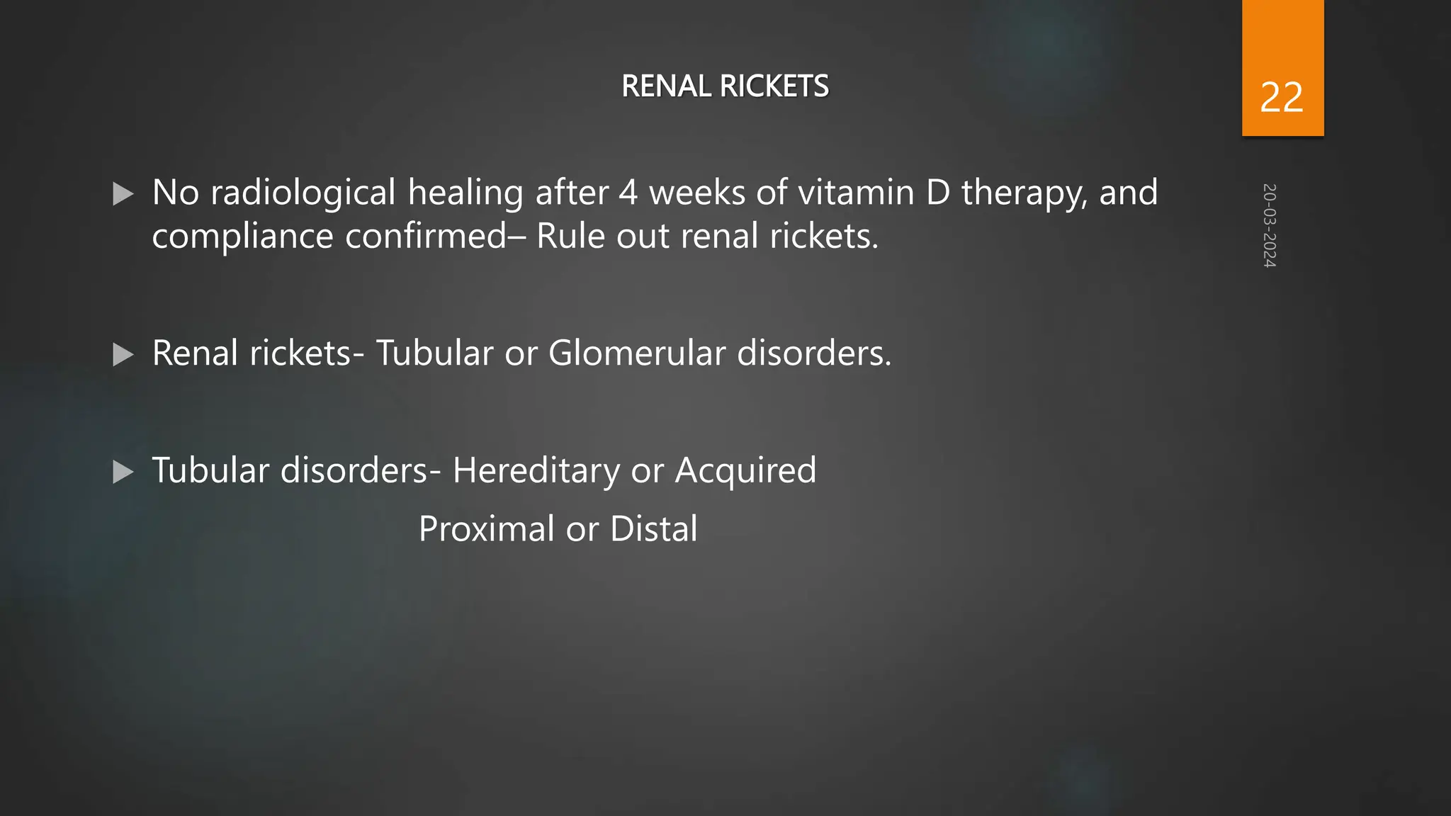 Rickets and Osteomalacia presentation- Dr. Sajid | PPTX