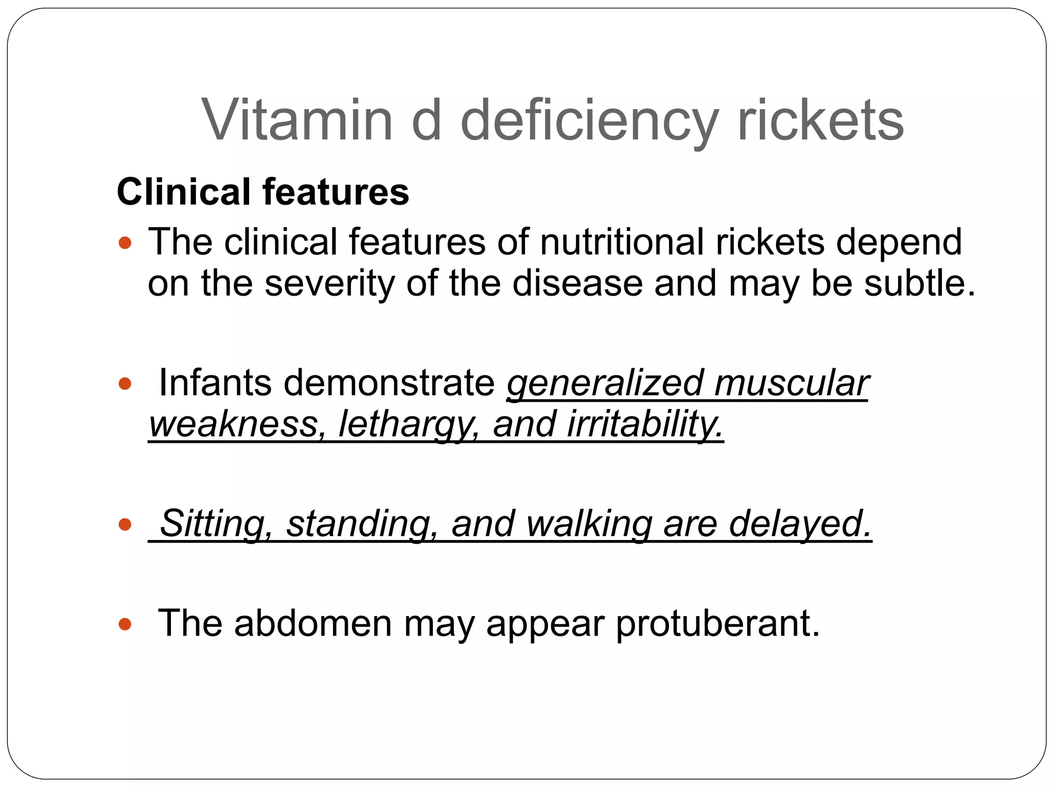 Rickets and osteomalacia | PPTX