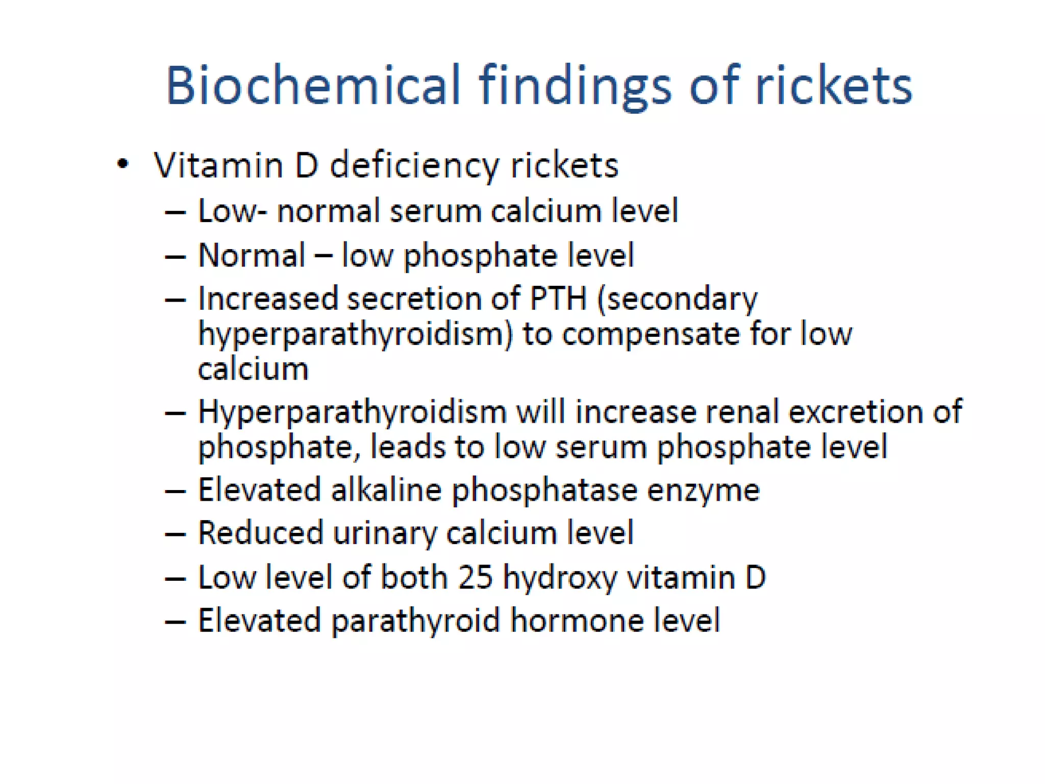 Rickets in children | PDF