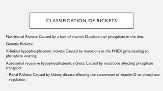 Rickets in children ppt.pptx in pediatric patient | PPT