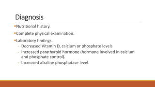 Rickets in dogs; etiology, diagnosis and management | PPT