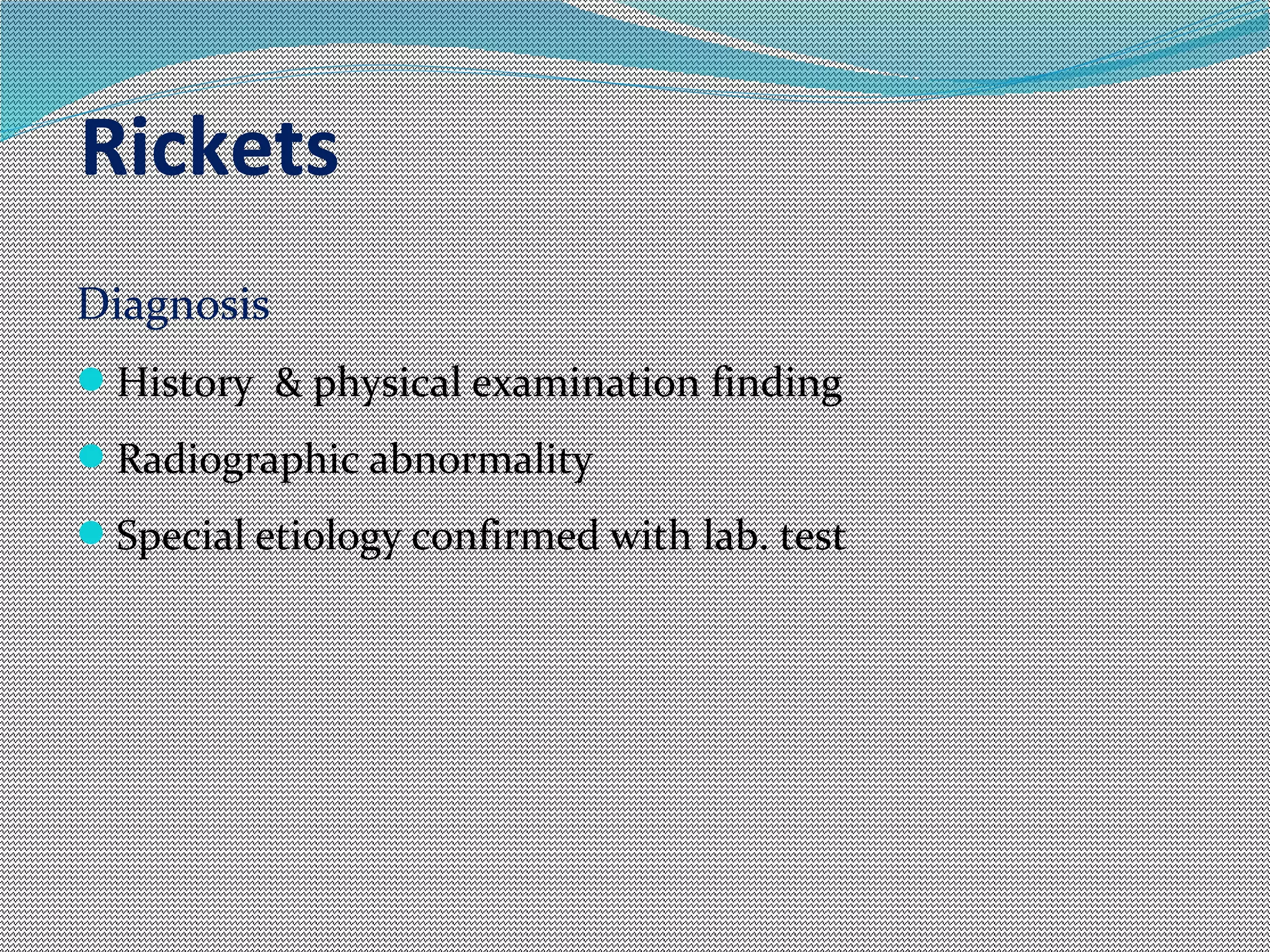 Rickets & osteomalacia | PPT