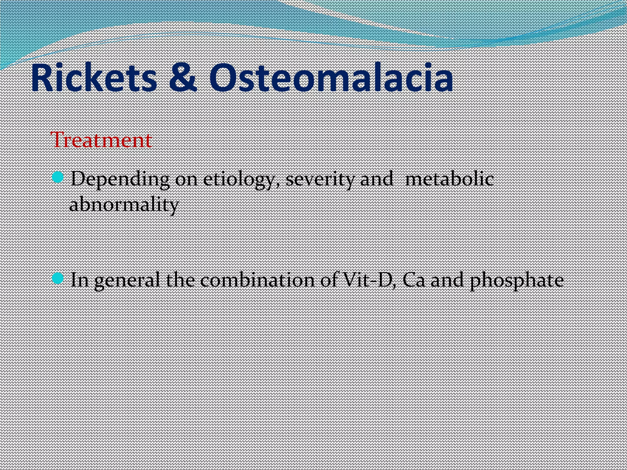 Rickets & osteomalacia | PPT