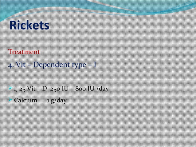 Rickets & osteomalacia | PPT