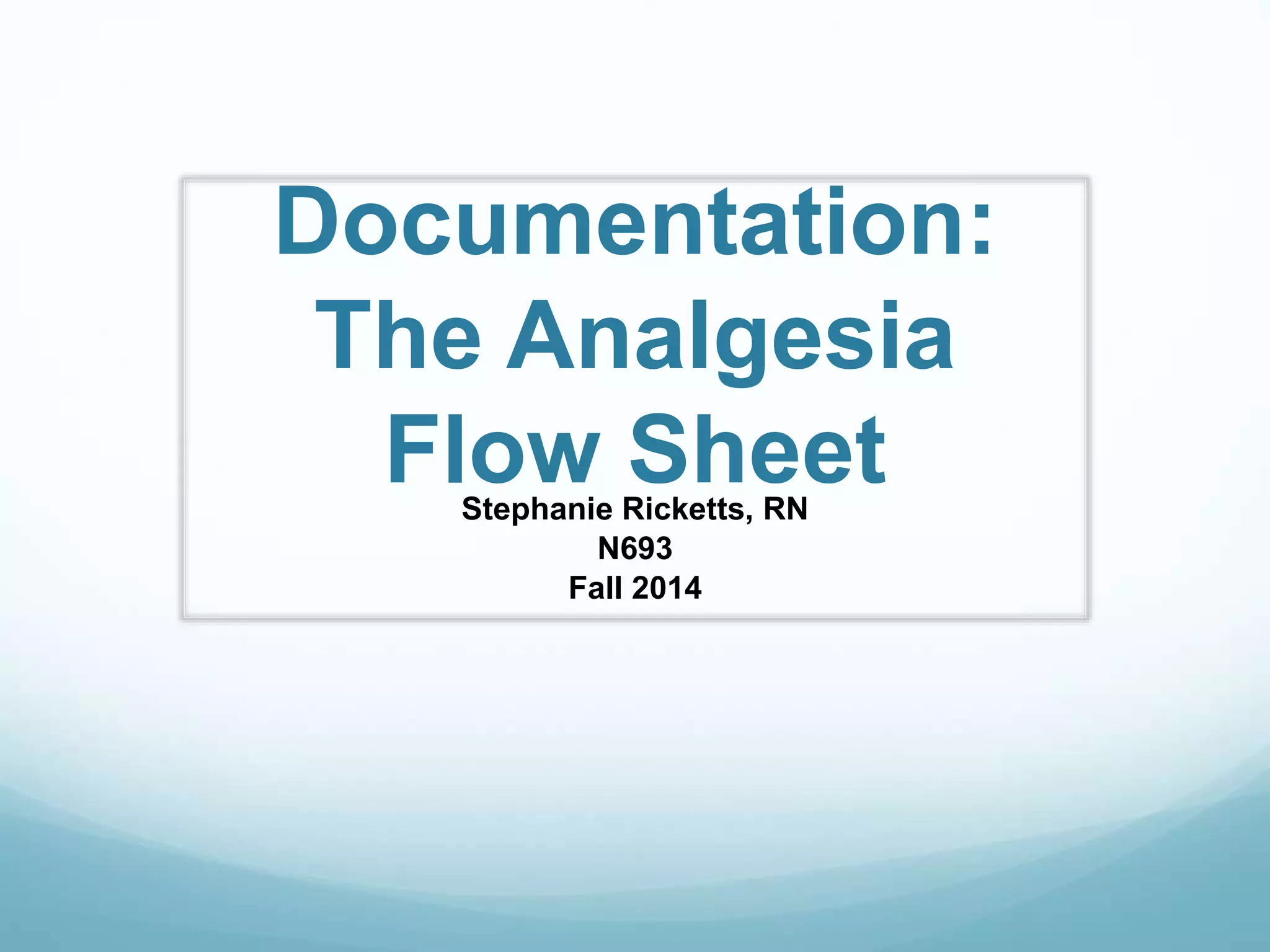 PCA Documentation | PPT