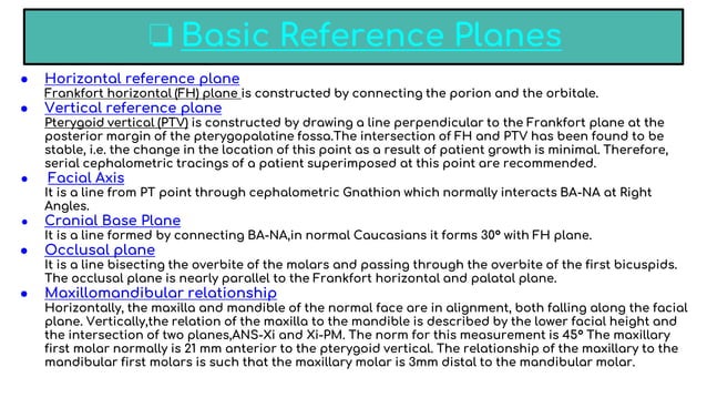 Ricketts analysis | PPTX | Dental Health | Diseases and Conditions
